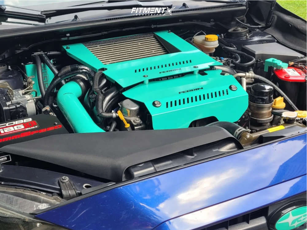 2016 Subaru WRX Premium with 18x9.5 Anovia Night and Firestone 245x40 ...