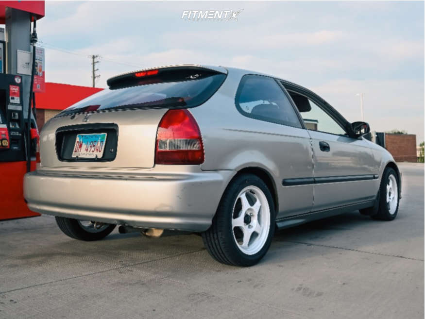 2000 Honda Civic DX with 15x6.5 AVID1 Av8 and Ironman 195x50 on Stock ...