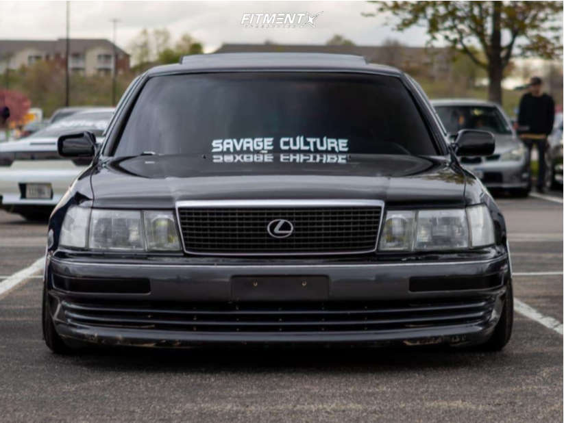 1991 Lexus LS400 Base with 18x9.5 Aodhan DS01 and Accelera 215x35 on ...