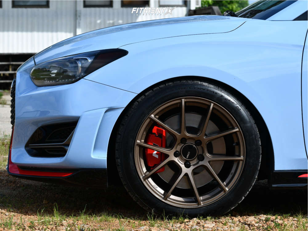 2022 Hyundai Veloster N Base with 18x8.5 Enkei Tsv and Continental ...