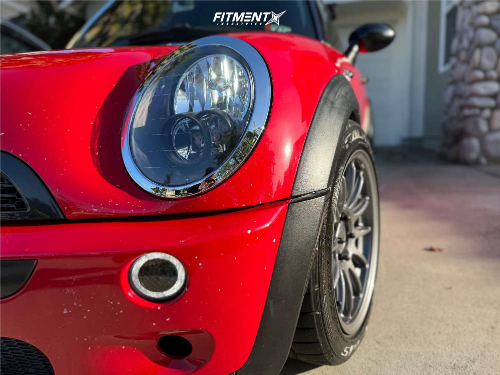 2005 Mini Cooper S with 16x8 Motegi Mr156 and Falken 215x45 on ...