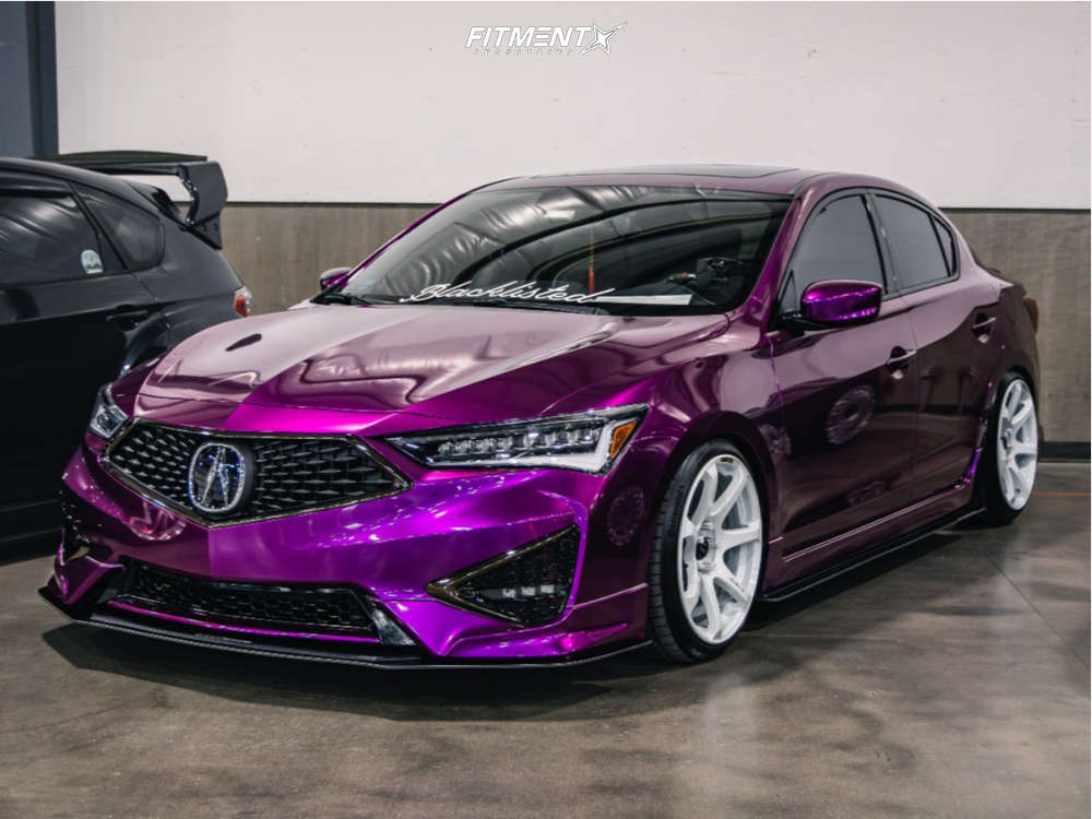2020 Acura ILX Aspec with 18x9 Cosmis Racing Mr7 and Continental 215x40 ...