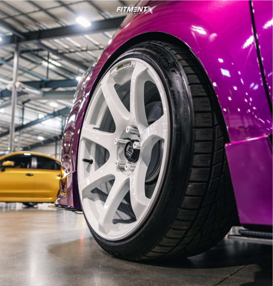 2020 Acura ILX Aspec with 18x9 Cosmis Racing Mr7 and Continental 215x40 ...