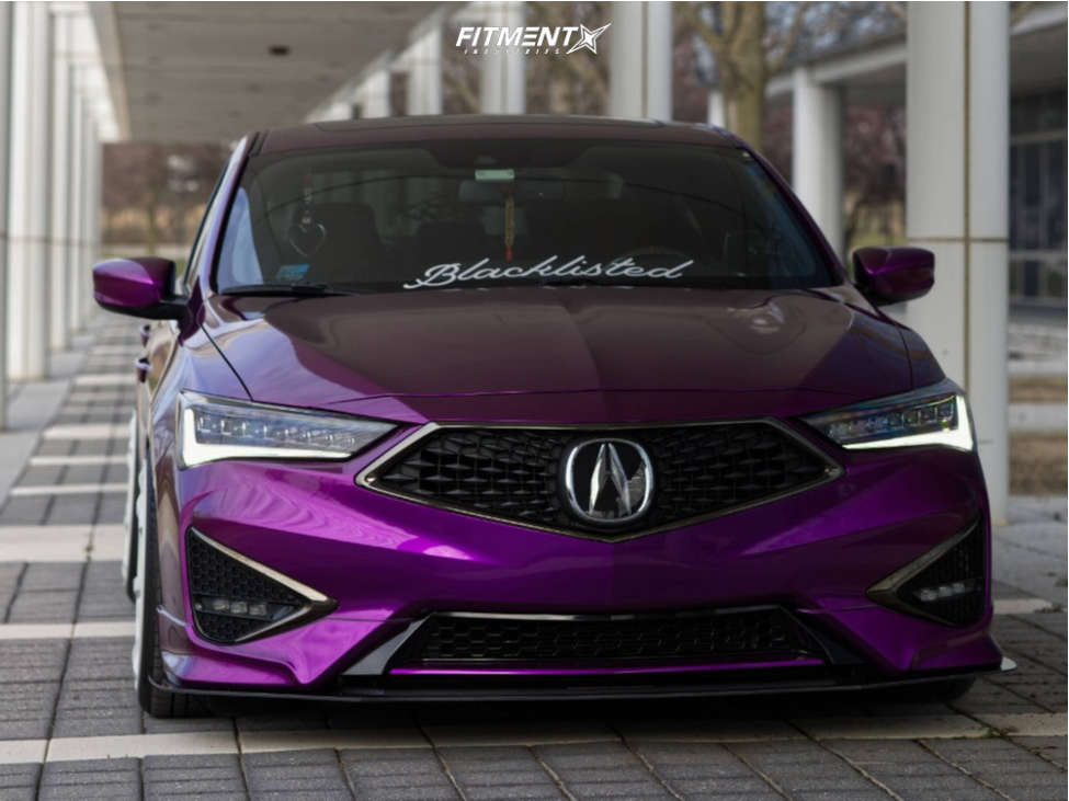 2020 Acura ILX Aspec with 18x9 Cosmis Racing Mr7 and Continental 215x40 ...
