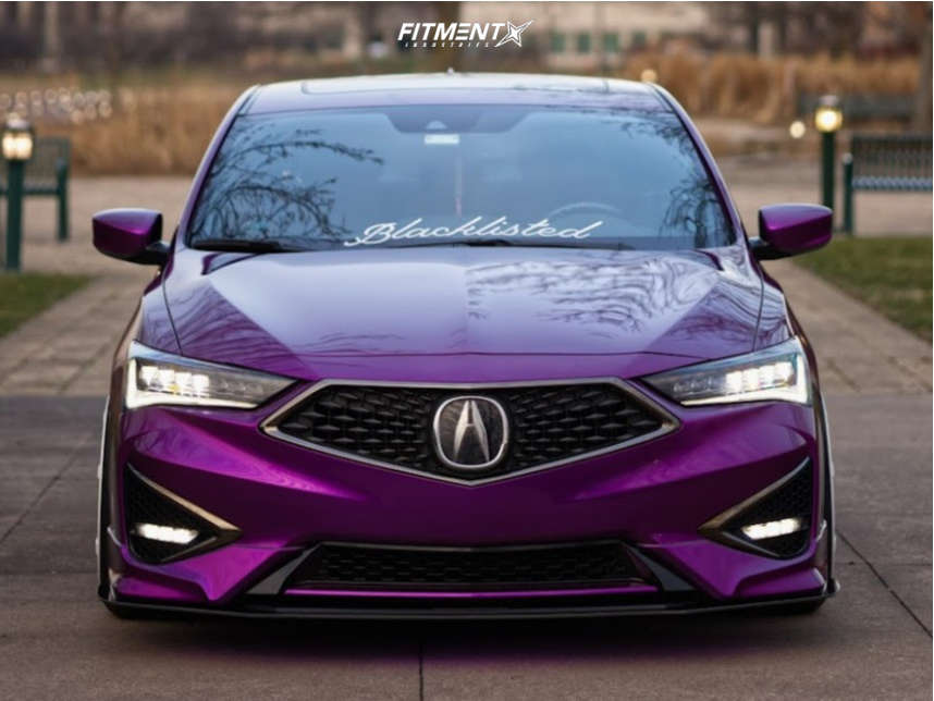 2020 Acura ILX Aspec with 18x9 Cosmis Racing Mr7 and Continental 215x40 ...