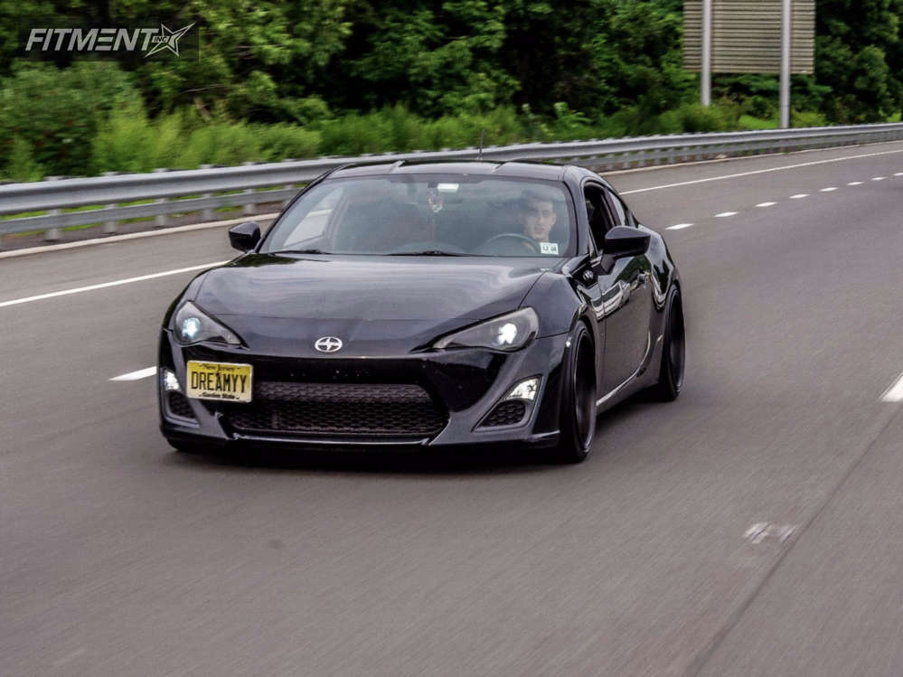2013 Scion FR-S Base with 18x9.5 Rota RT5 and Hankook 245x35 on Coilovers | 265673 | Fitment ...