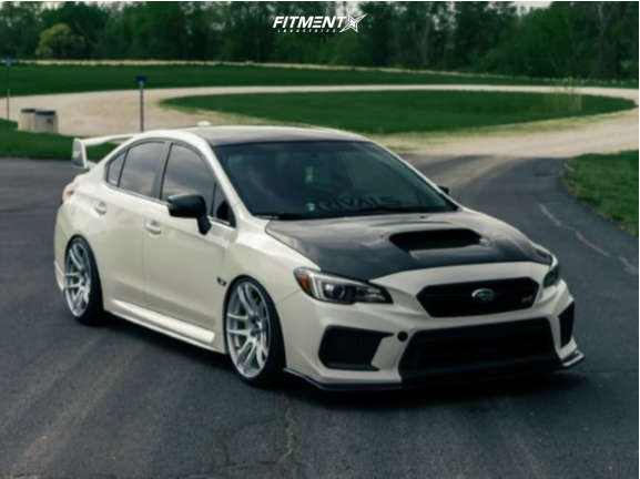 2018 Subaru WRX STI Limited with 19x9.5 ESR Cs8 and Centennial 245x35 on Coilovers | 2656827 ...