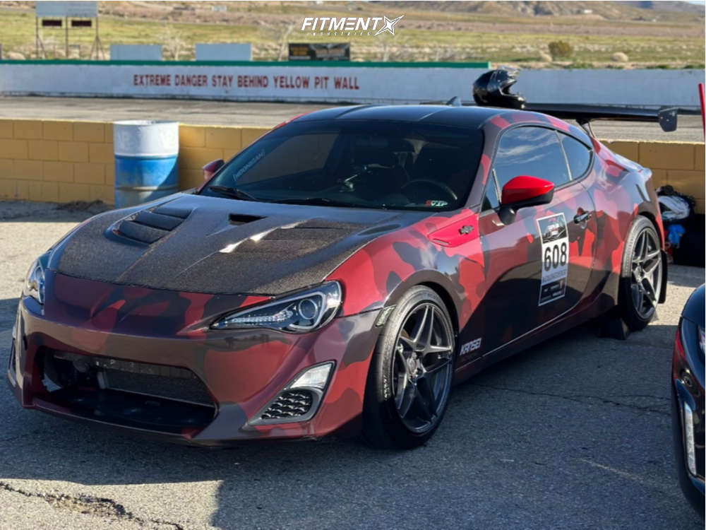 2016 Scion FR-S Base with 18x9.5 Kansei Astro and Kumho 235x40 on ...