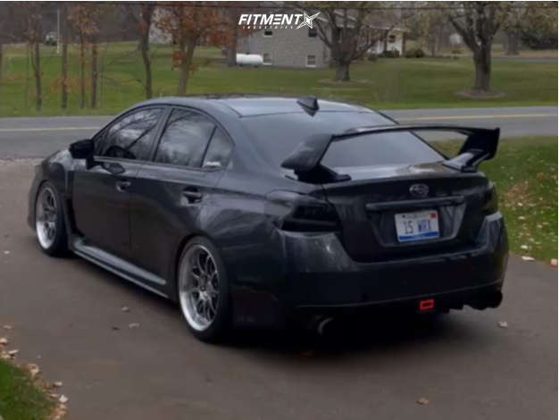 2015 Subaru WRX STI Limited with 18x9.5 Work D9r and Riken 245x40 on Coilovers | 2657679 ...