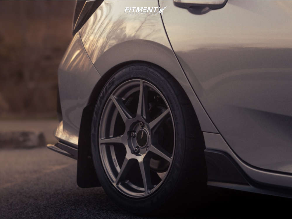 2018 Honda Civic Sport with 17x9 Enkei Tfr and Falken 255x40 on ...