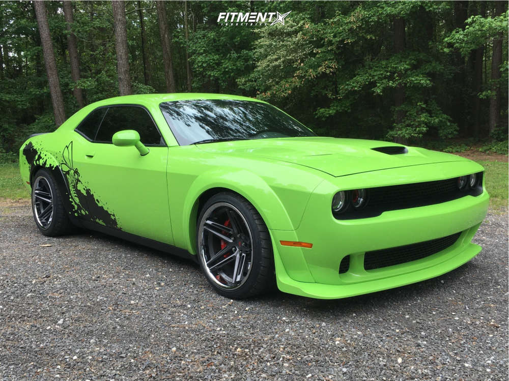 2015 Dodge Challenger SRT 392 with 20x12 Ferrada Cm1 and Nitto 305x30 ...