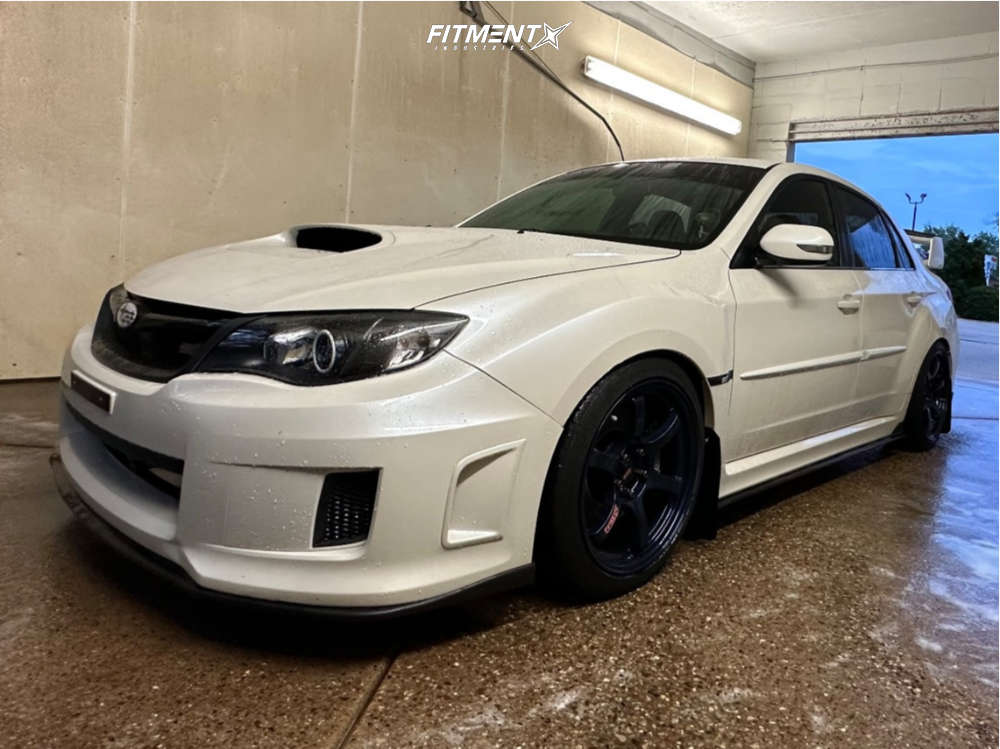 2013 Subaru WRX STI Base with 18x9.5 Gram Lights 57dr and Nitto 245x40 ...