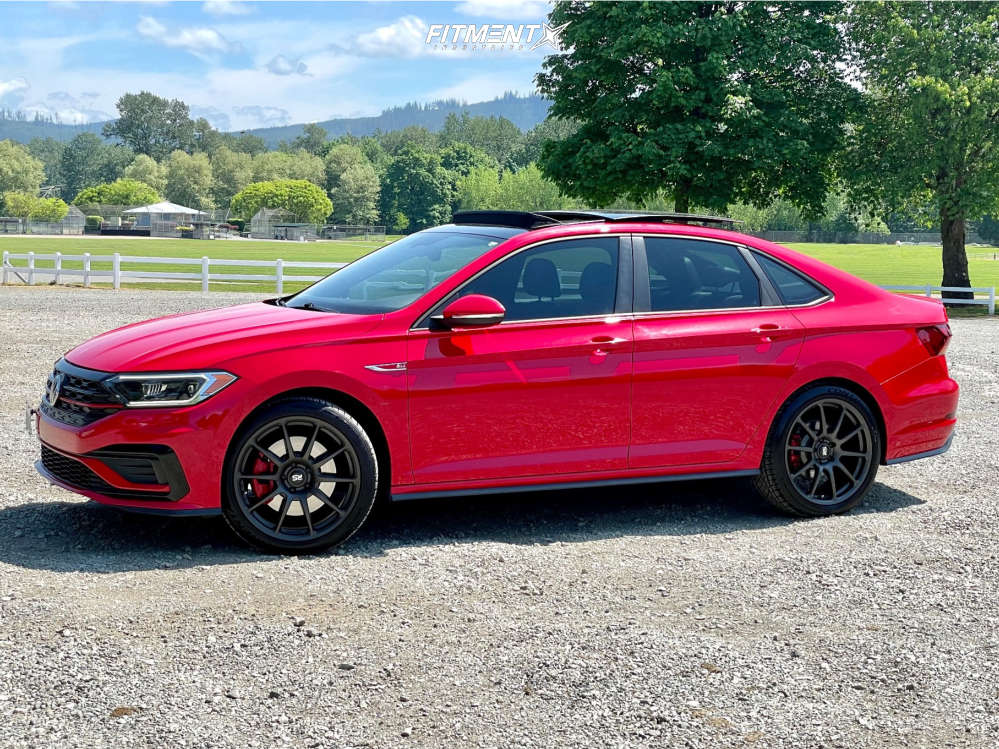 2019 Volkswagen Jetta GLI Autobahn with 19x8.5 Neuspeed Rse102 and ...