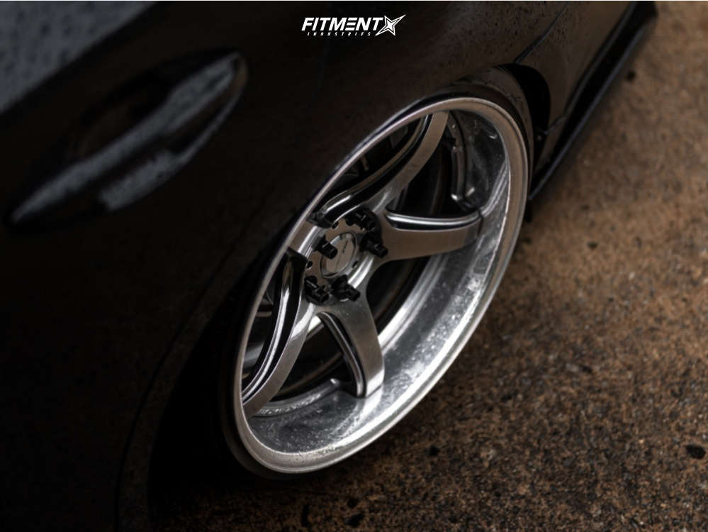 2014 INFINITI Q50 Sport with 19x10.5 Work Emotion T5r 2p and Hankook ...