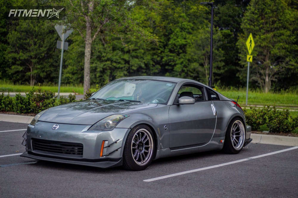 2006 Nissan 350Z Base with 18x9 Cosmis Racing XT-206R and Nankang ...