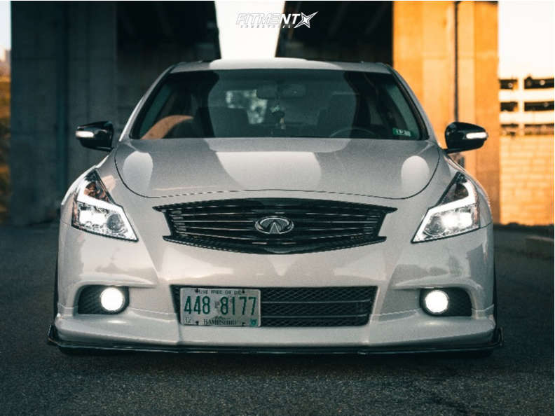 2013 INFINITI G37 X with 19x9.5 Aodhan DS02 and Vercelli 245x40 on ...