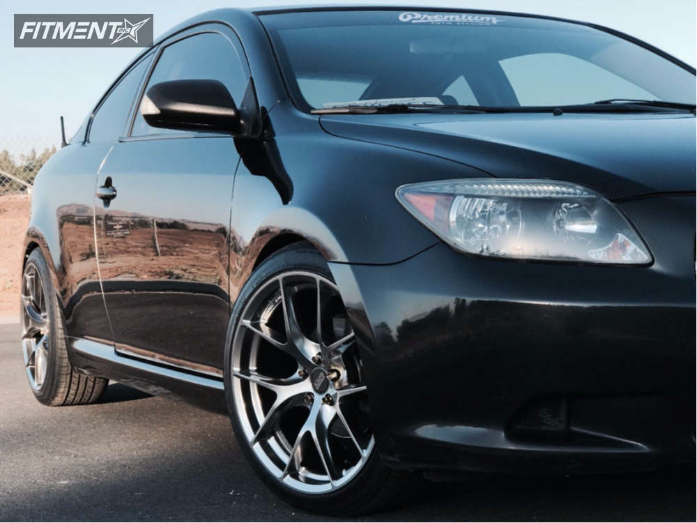 2006 Scion TC Base with 18x9 ESR RF2 and Nexen 225x40 on Coilovers ...