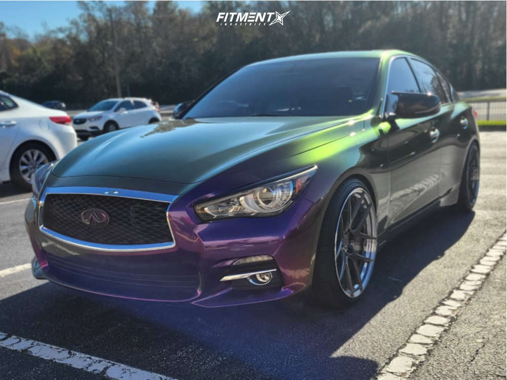2015 INFINITI Q50 Premium with 20x9.5 BC Forged Hcs02 and Falken 255x35 ...