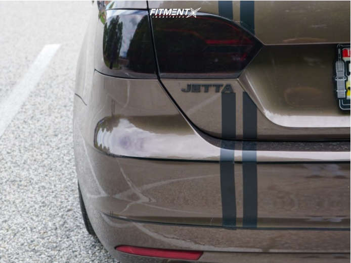 2012 Volkswagen Jetta S with 18x8.5 Enkei T6s and Continental 225x45 on ...