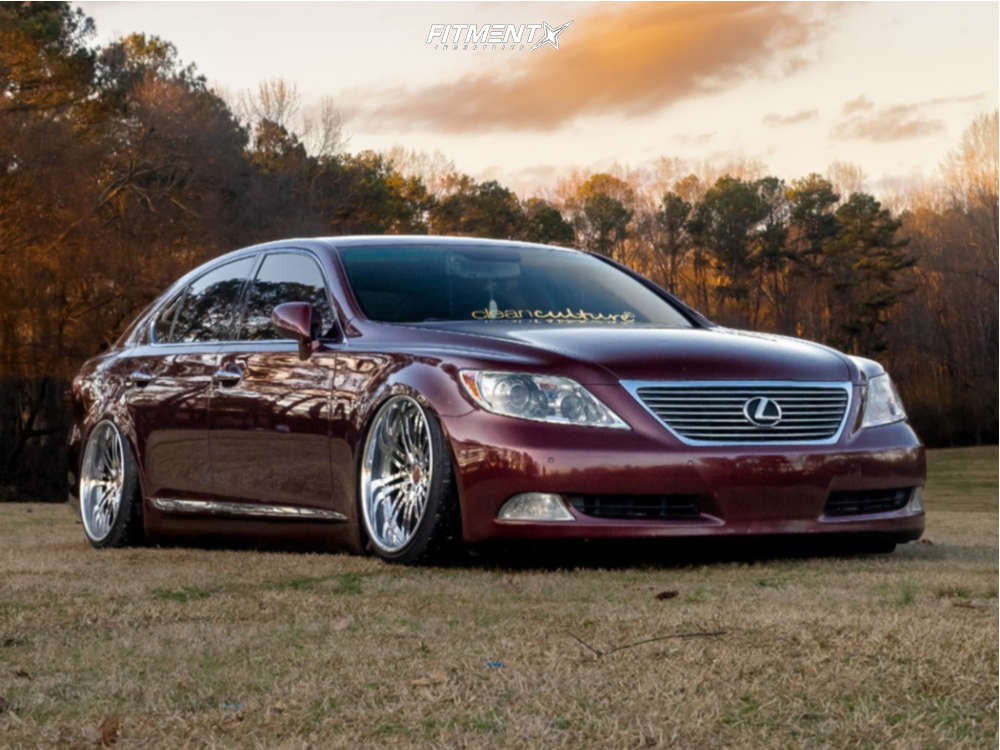 2007 Lexus LS460 Base with 20x10.5 Work Rezax Premium and Falken 245x35 ...