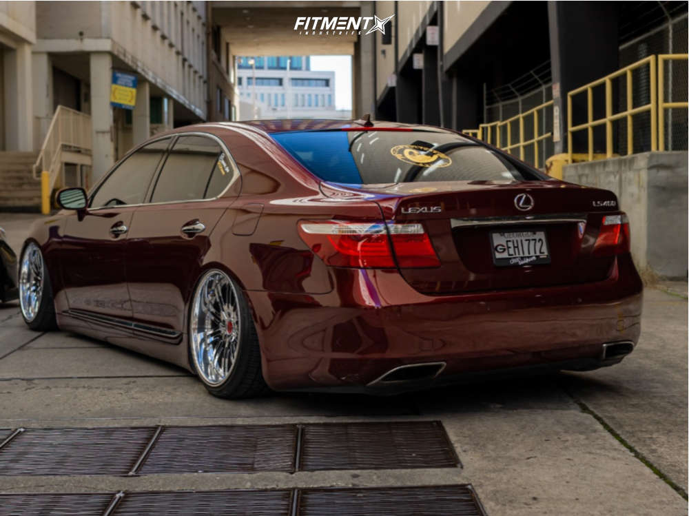 2007 Lexus LS460 Base with 20x10.5 Work Rezax Premium and Falken 245x35 on Air Suspension ...