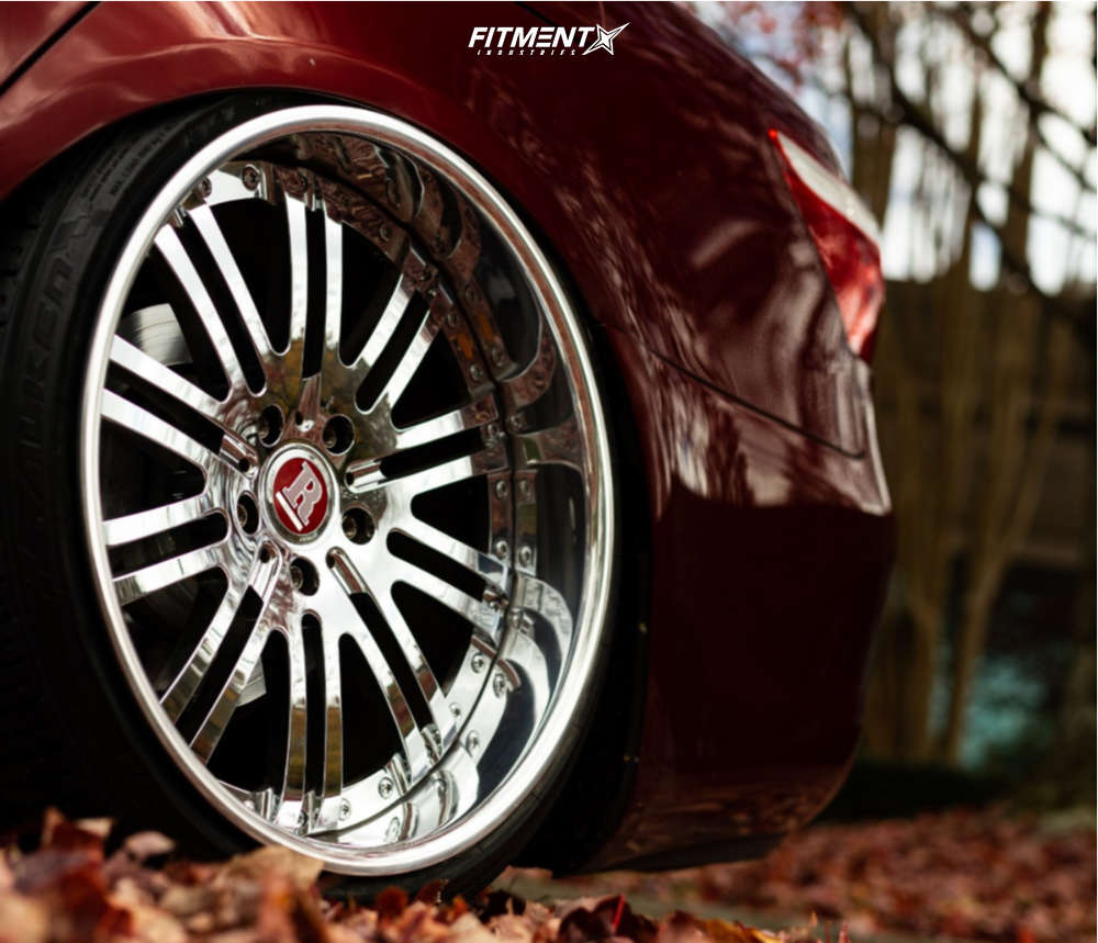 2007 Lexus LS460 Base with 20x10.5 Work Rezax Premium and Falken 245x35 ...