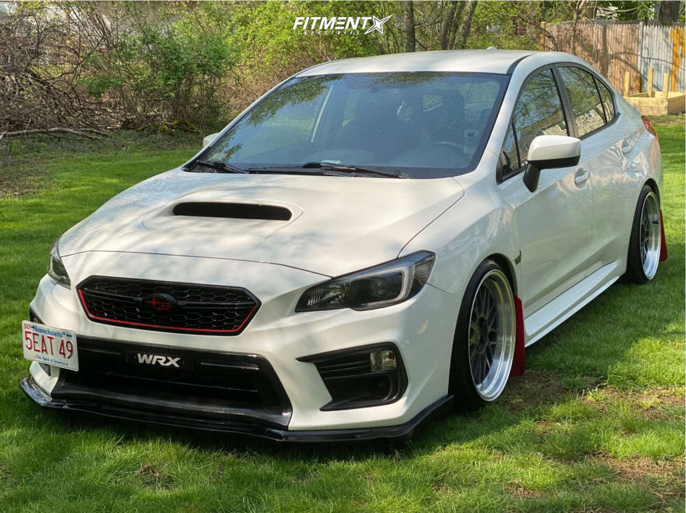 2018 Subaru WRX Base with 19x9.5 Vors Vr8 and Federal 225x30 on ...