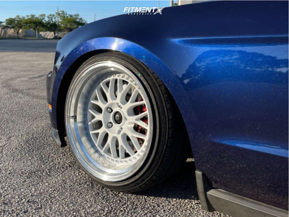 2012 Ford Mustang Base with 18x10.5 ESR Sr01 and Vercelli 225x45 on ...