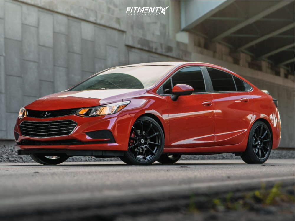 2018 Chevrolet Cruze LS with 18x8 Konig Control and Vercelli 225x40 on ...