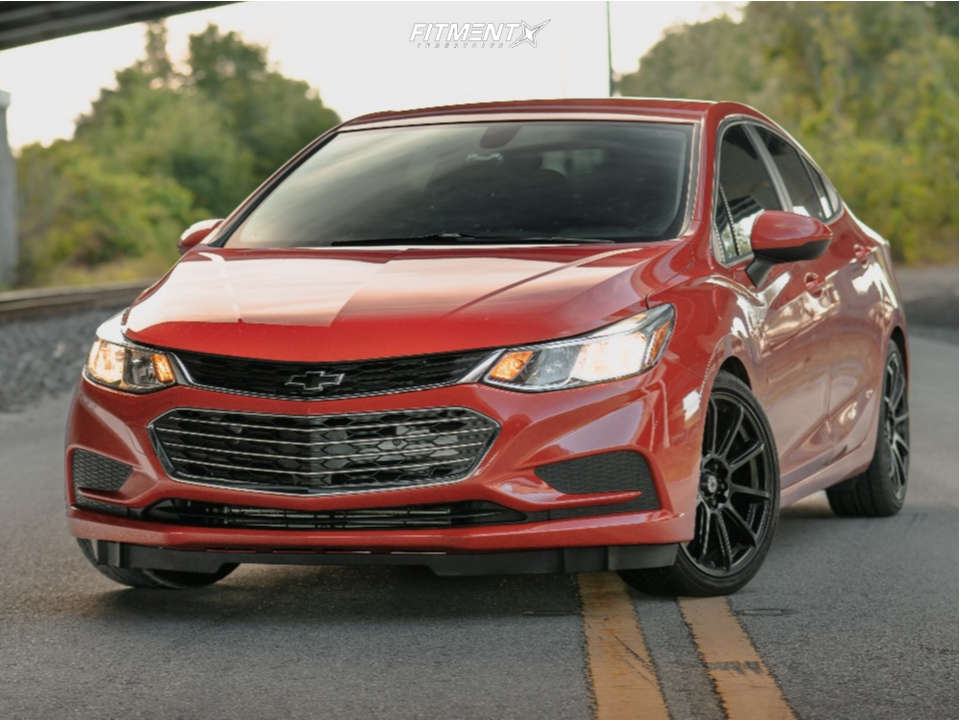 2018 Chevrolet Cruze LS with 18x8 Konig Control and Vercelli 225x40 on ...