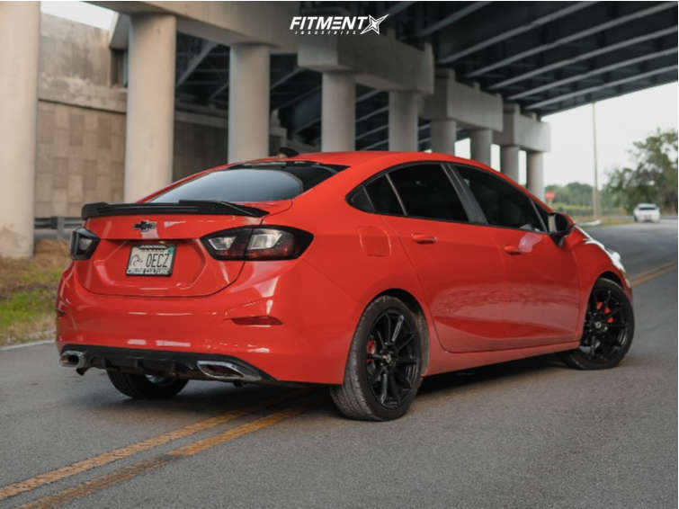 2018 Chevrolet Cruze LS with 18x8 Konig Control and Vercelli 225x40 on ...