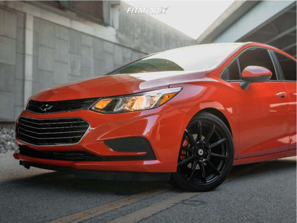2018 Chevrolet Cruze LS with 18x8 Konig Control and Vercelli 225x40 on ...