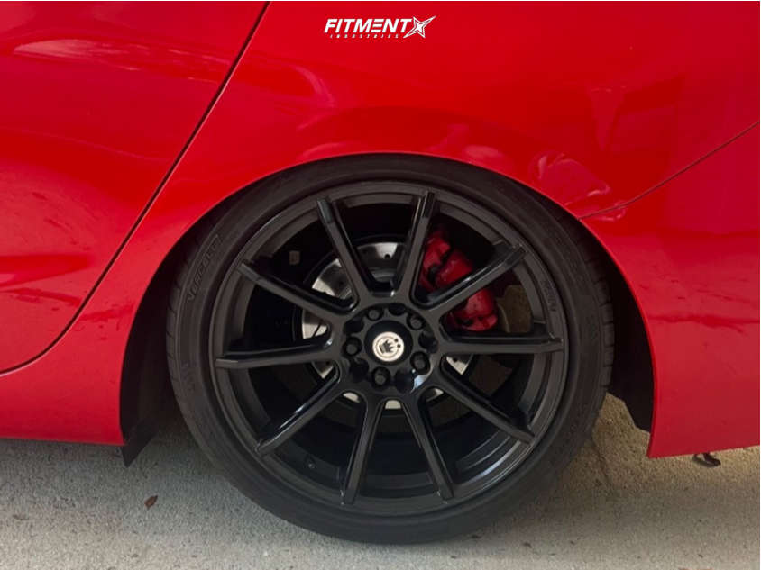 2018 Chevrolet Cruze LS with 18x8 Konig Control and Vercelli 225x40 on ...