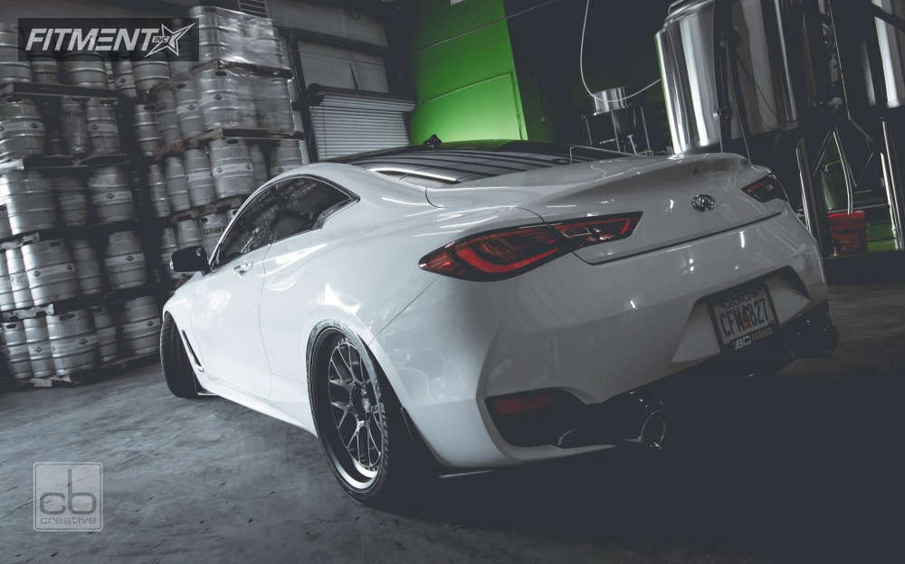 2017 INFINITI Q50 Sport with 20x9.5 BC Forged LE72 and Michelin 275x30 ...