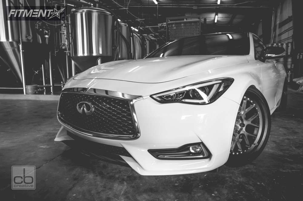 2017 INFINITI Q50 Sport with 20x9.5 BC Forged LE72 and Michelin 275x30 ...