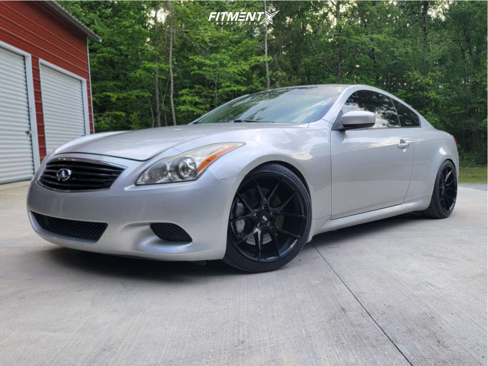 2008 INFINITI G37 Sport with 19x9.5 Savini BM14 and Falken 245x40 on ...