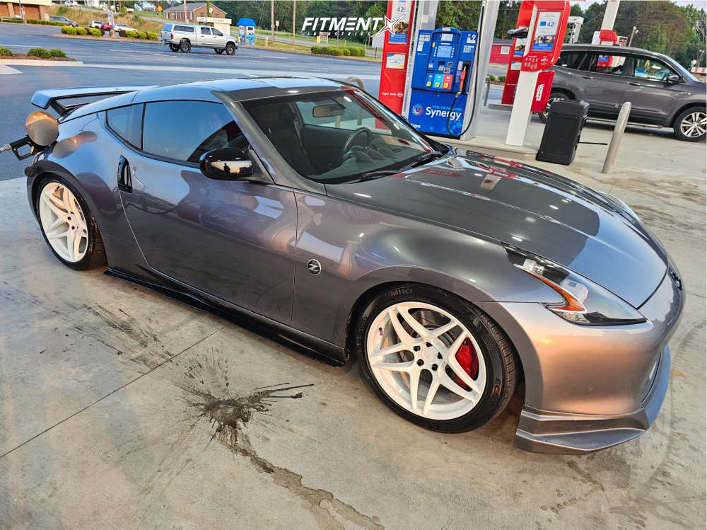 2012 Nissan 370Z Touring with 19x9.5 Kansei Astro and Kumho 245x45 on Coilovers | 2663217 ...