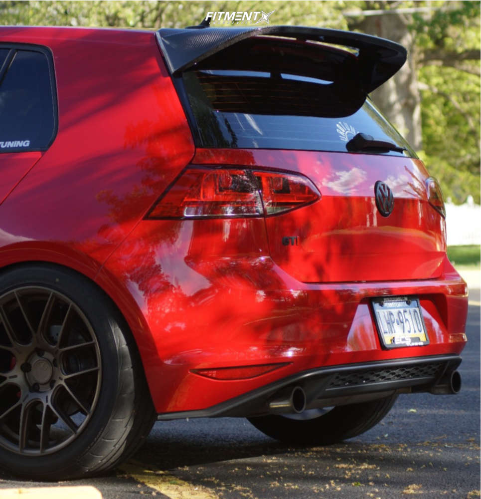2017 Volkswagen GTI S with 18x8.5 Aodhan Ah-x and Firestone 235x45 on ...