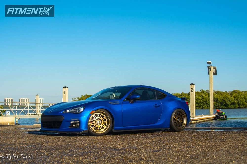 2013 Subaru BRZ Base with 18x9 Varrstoen Mk4 and Nitto 225x35 on ...