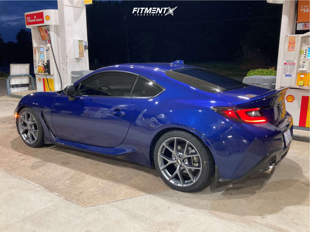 2022 Toyota GR86 Premium with 18x8 BBS Sr and Firestone 225x40 on Lowering Springs | 2664601 ...