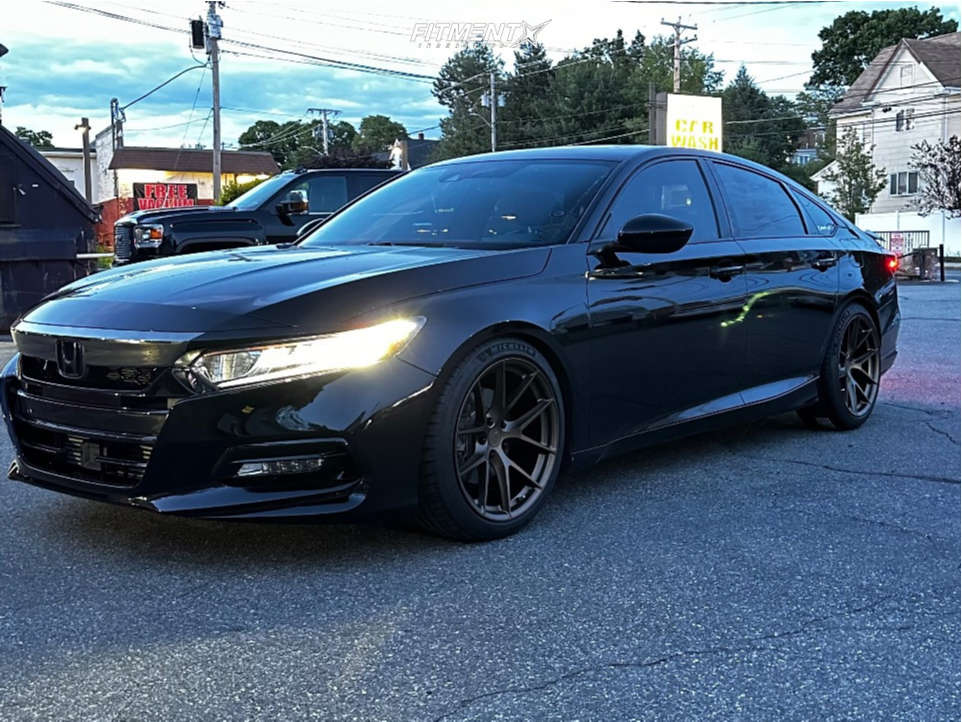 2020 Honda Accord Sport with 19x9.5 Aodhan Aff7 and Michelin 245x40 on ...