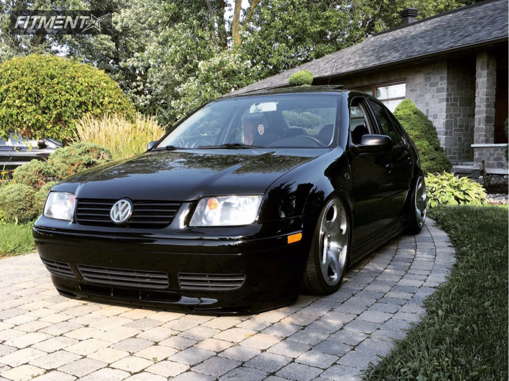 2003 Volkswagen Jetta GLX with 18x8.5 WatercooledIND Cc10 and Jinyu ...
