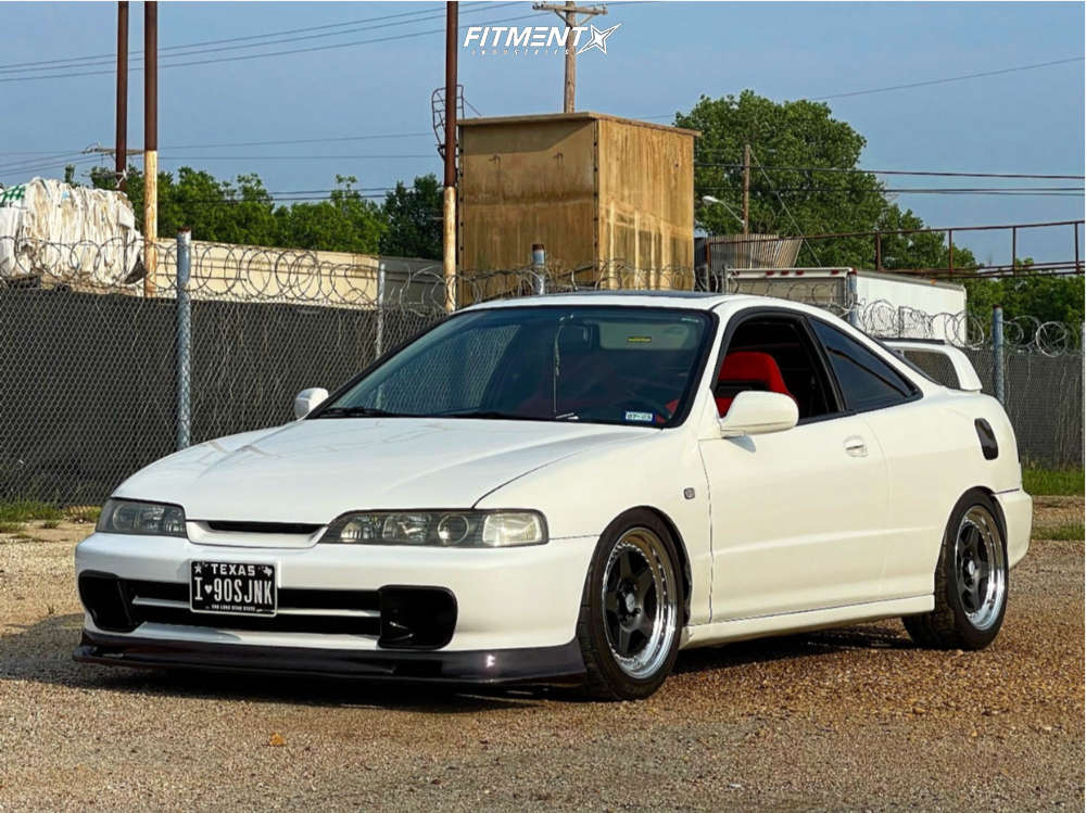 1997 Acura Integra LS with 16x8 Work Cr01 and Falken 215x45 on ...