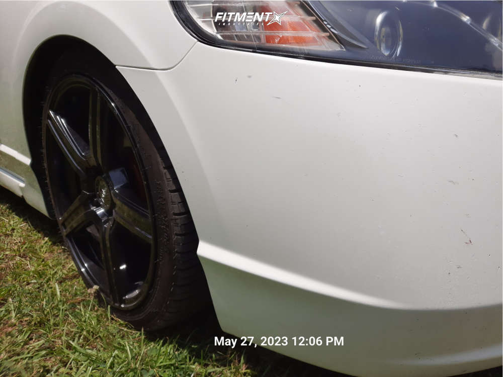 2007 Honda Civic LX with 17x7.5 Voxx Como and Fullway 205x40 on ...