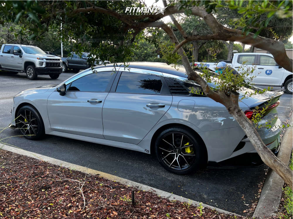 2022 Kia K5 GT-Line with 18x8.5 RTX Slick and Vercelli 245x40 on Stock ...