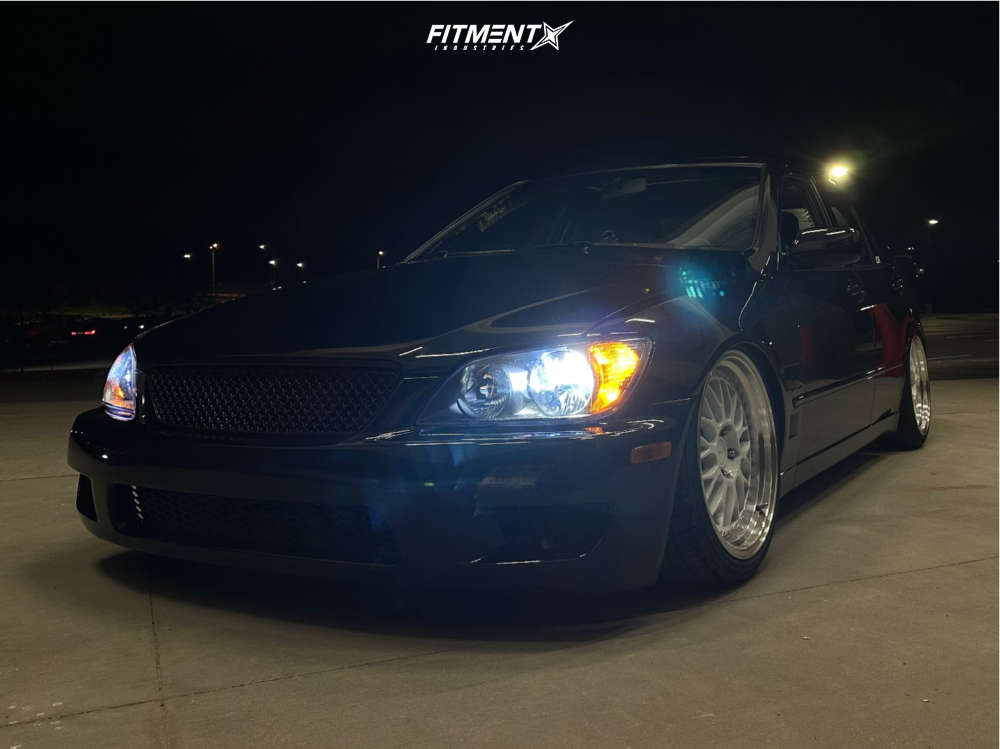 2001 Lexus IS300 Base with 18x8.5 ESR Sr01 and Delinte 215x40 on Air ...