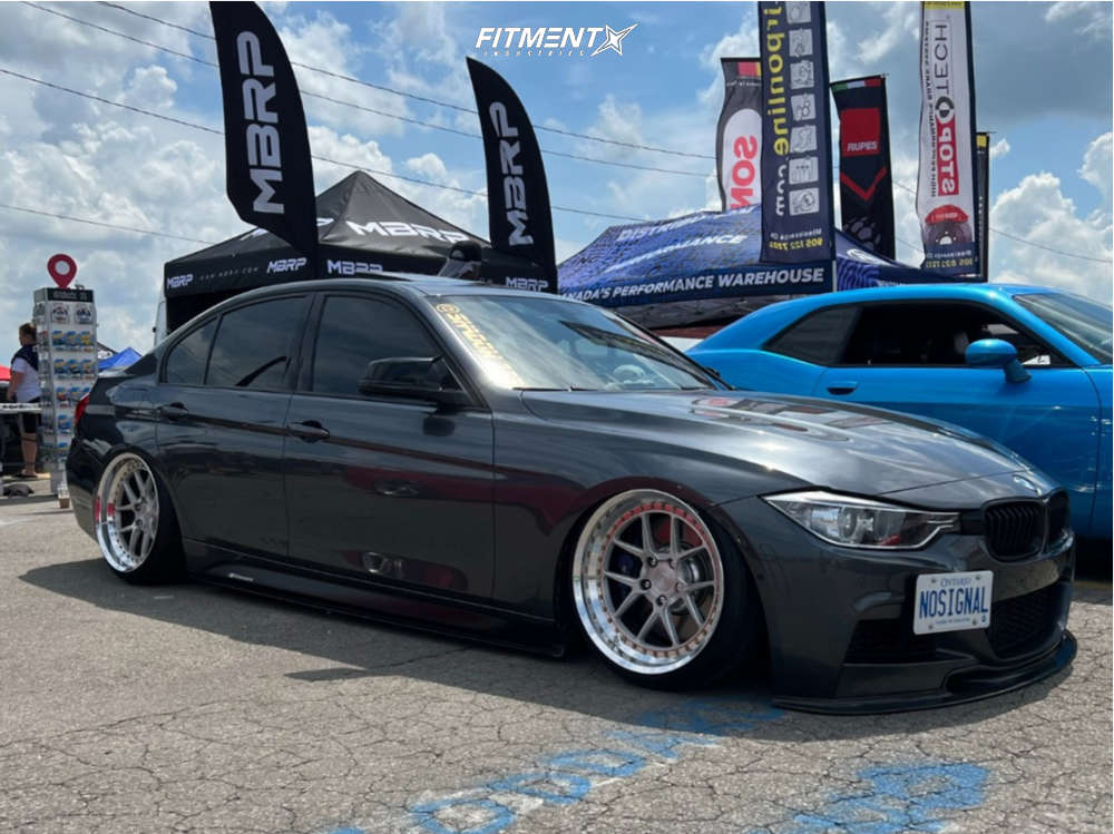 2015 BMW 335i XDrive M Performance Edition with 19x10 BC Forged Le52 ...