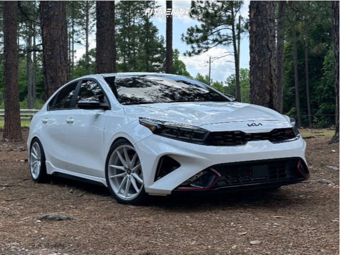 2023 Kia Forte GT with 18x8 Konig Oversteer and Kumho 225x40 on ...