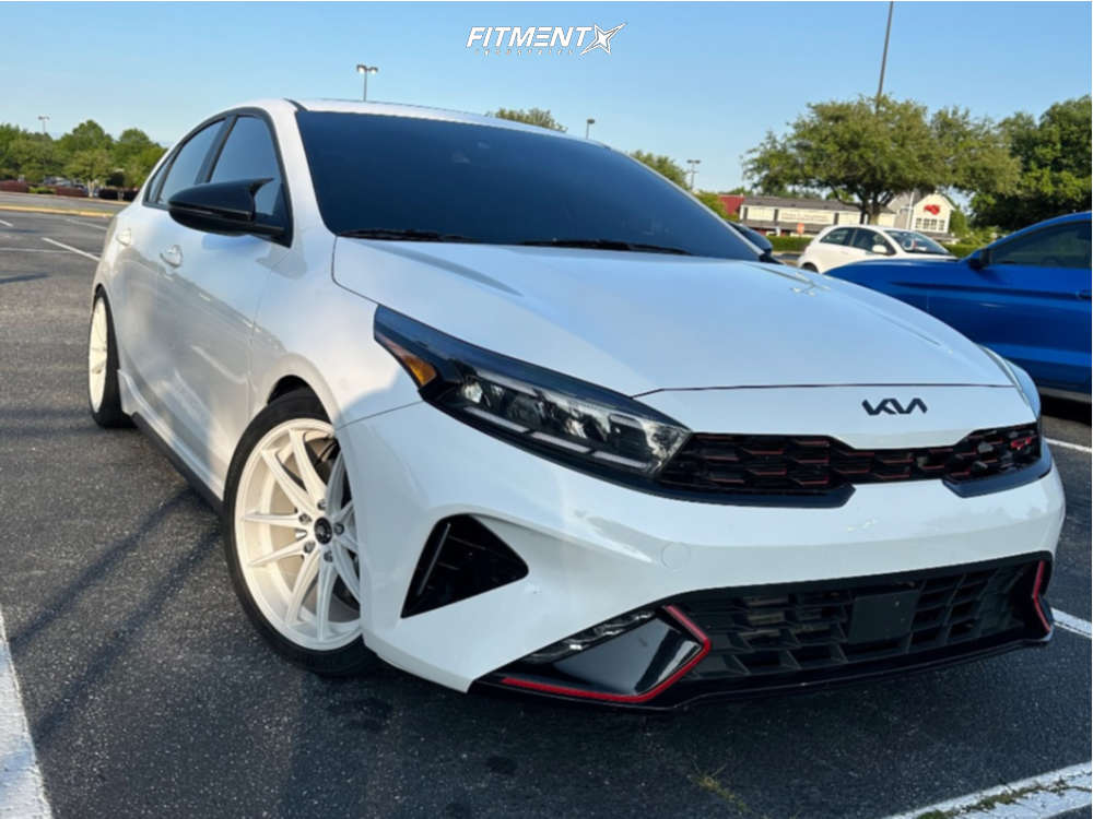 2023 Kia Forte GT with 18x8 Konig Oversteer and Kumho 225x40 on ...