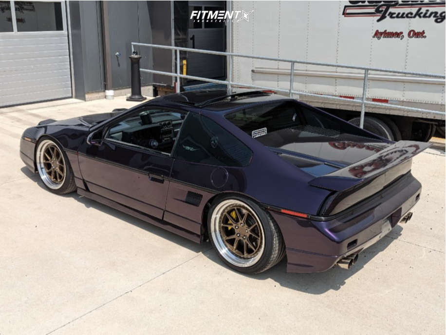 1986 Pontiac Fiero GT with 18x8.5 Aodhan Ds08 and Kumho 215x40 on ...